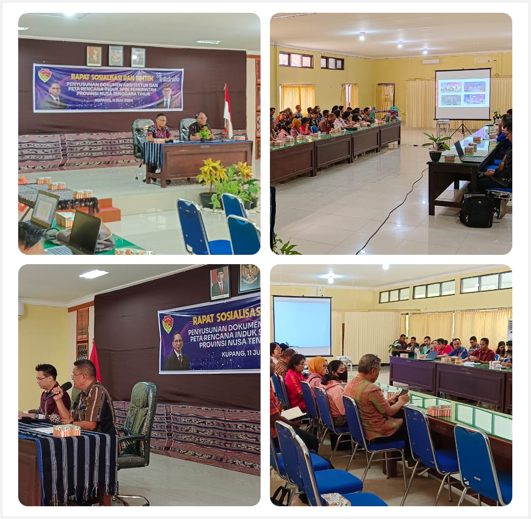 Rapat Penyusunan Arsitektur dan Peta Rencana SPBE Pemprov NTT – Dinas ...